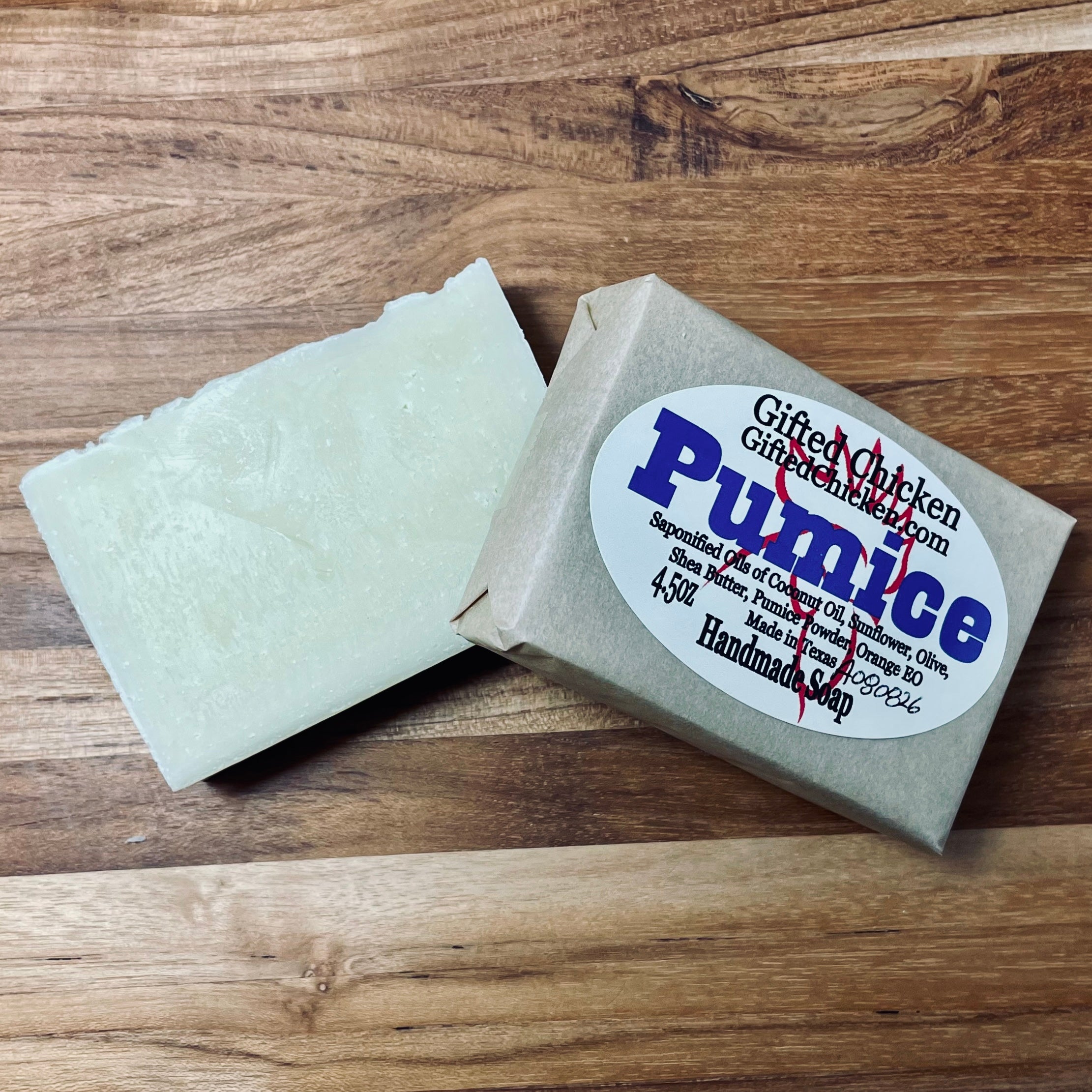 Pumice Soap | Gifted Chicken