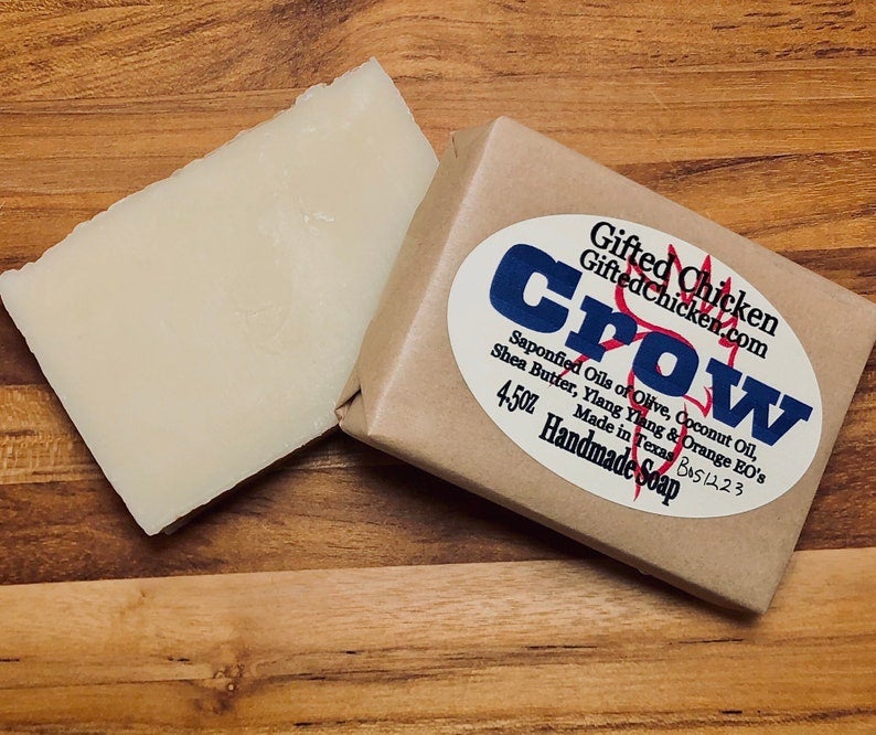 Handmade Soap - Crow | Gifted Chicken
