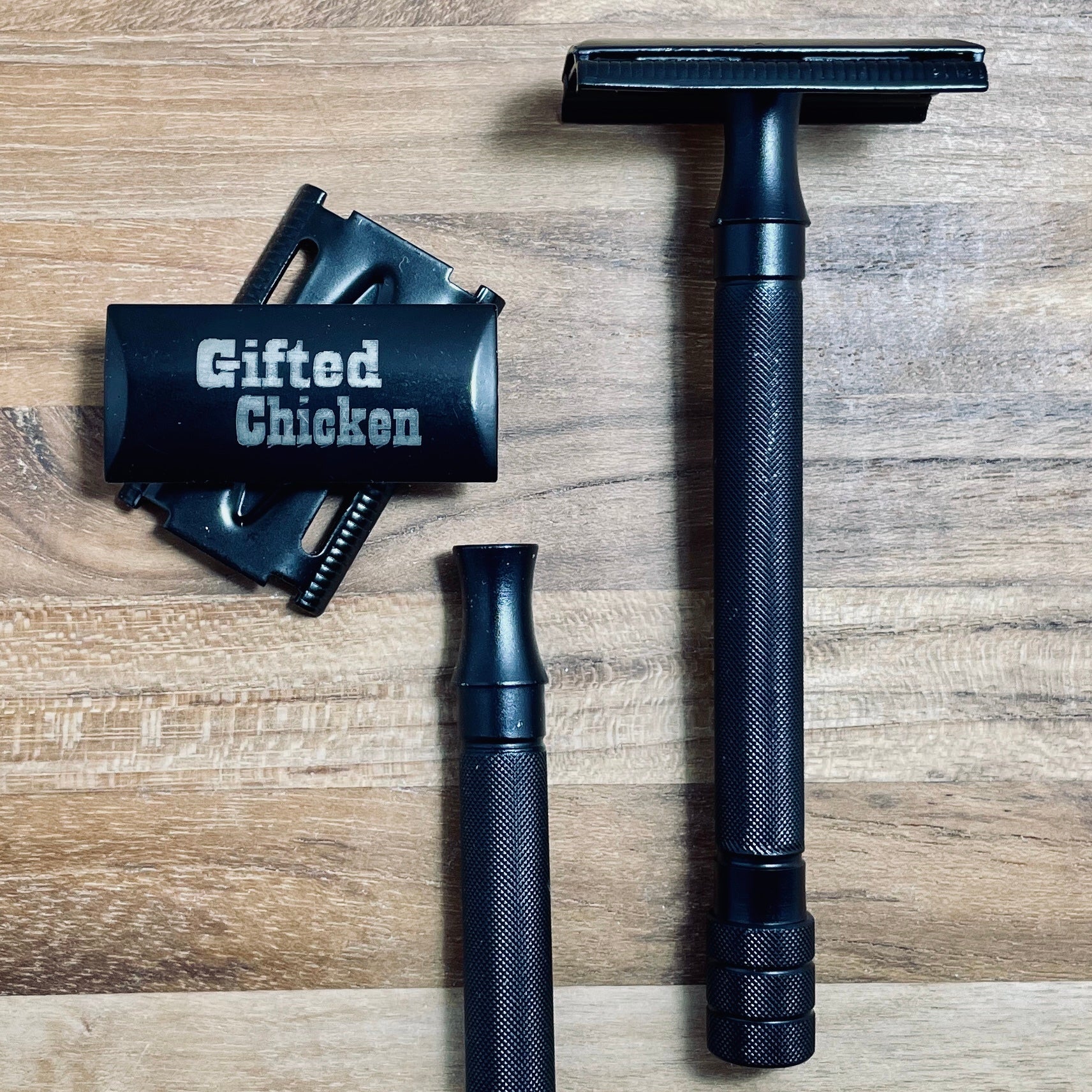 Black Safety Razor | Gifted Chicken
