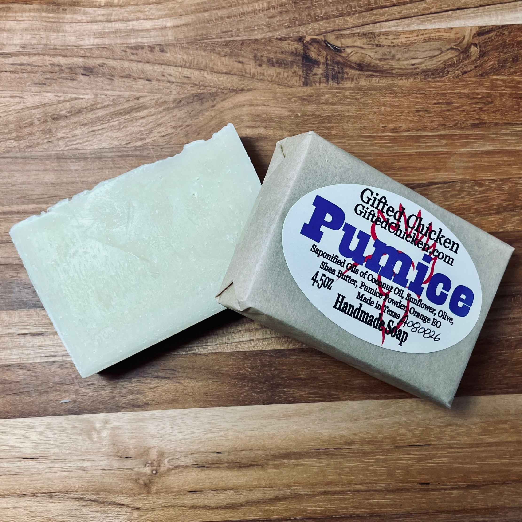 Pumice Soap | Gifted Chicken